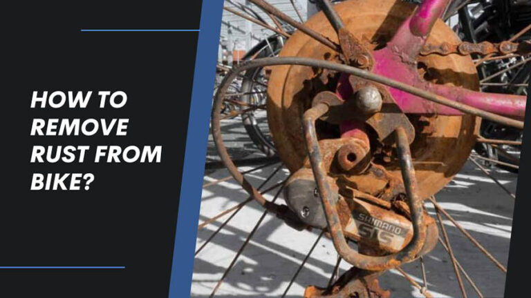 How to Remove Rust from Bike Chain Fram, Handlebars? (video)