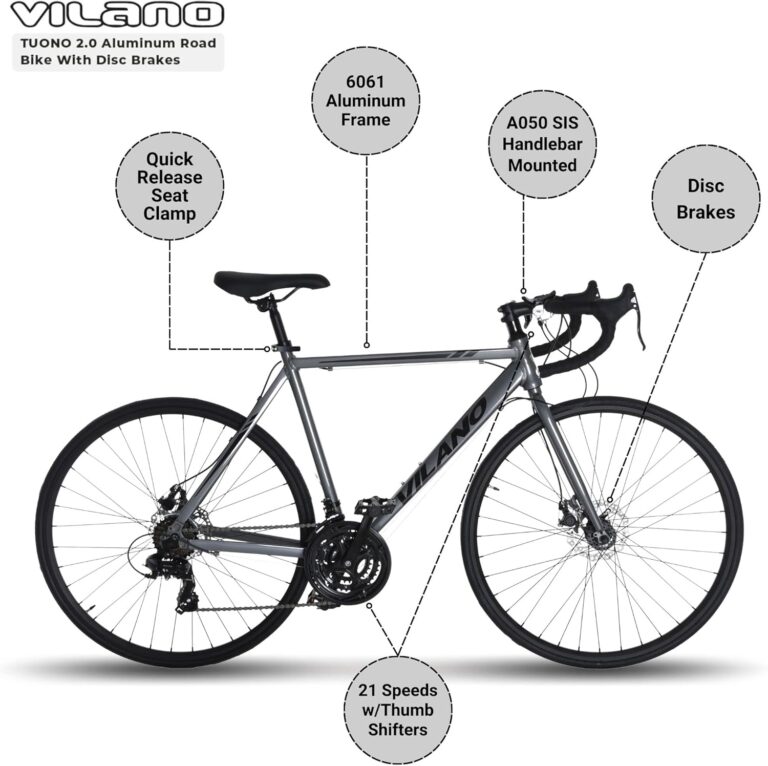 Vilano Tuono T20 Aluminum Road Bike